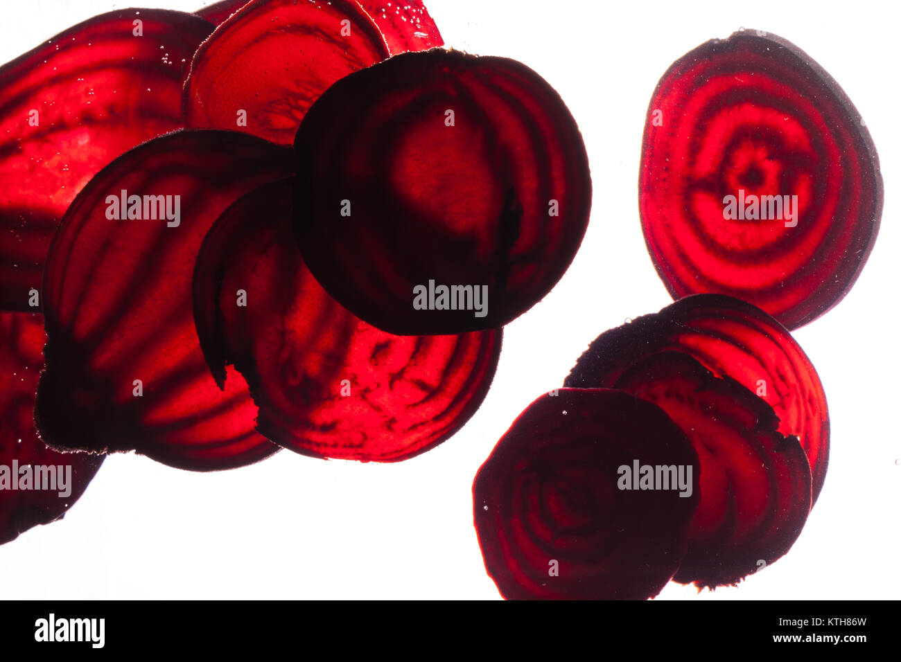 sliced raw beet Stock Photo - Alamy