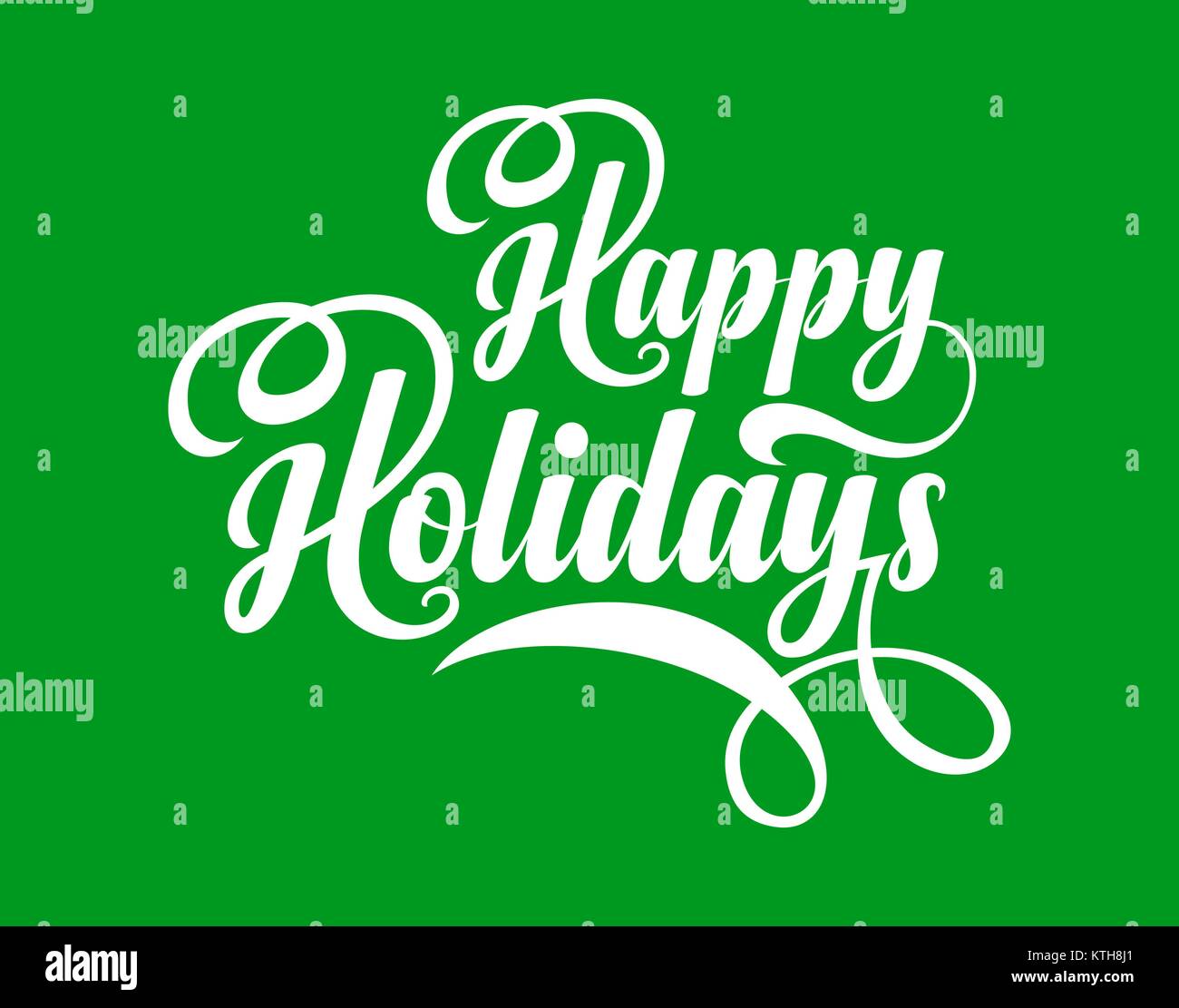 Happy Holidays text Stock Vector Image & Art - Alamy