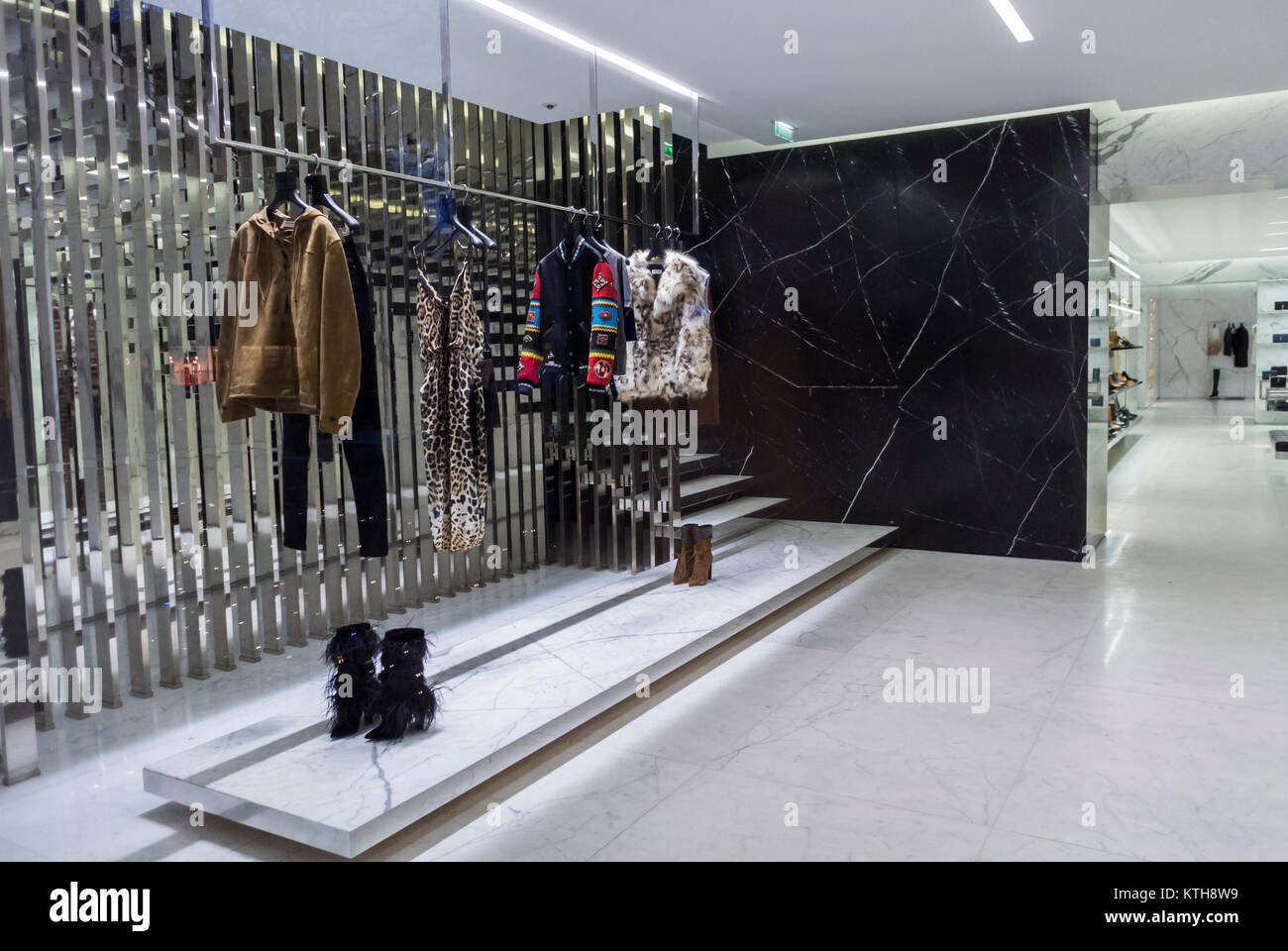 Yves Saint Laurent Paris Shop High Resolution Stock Photography and ...