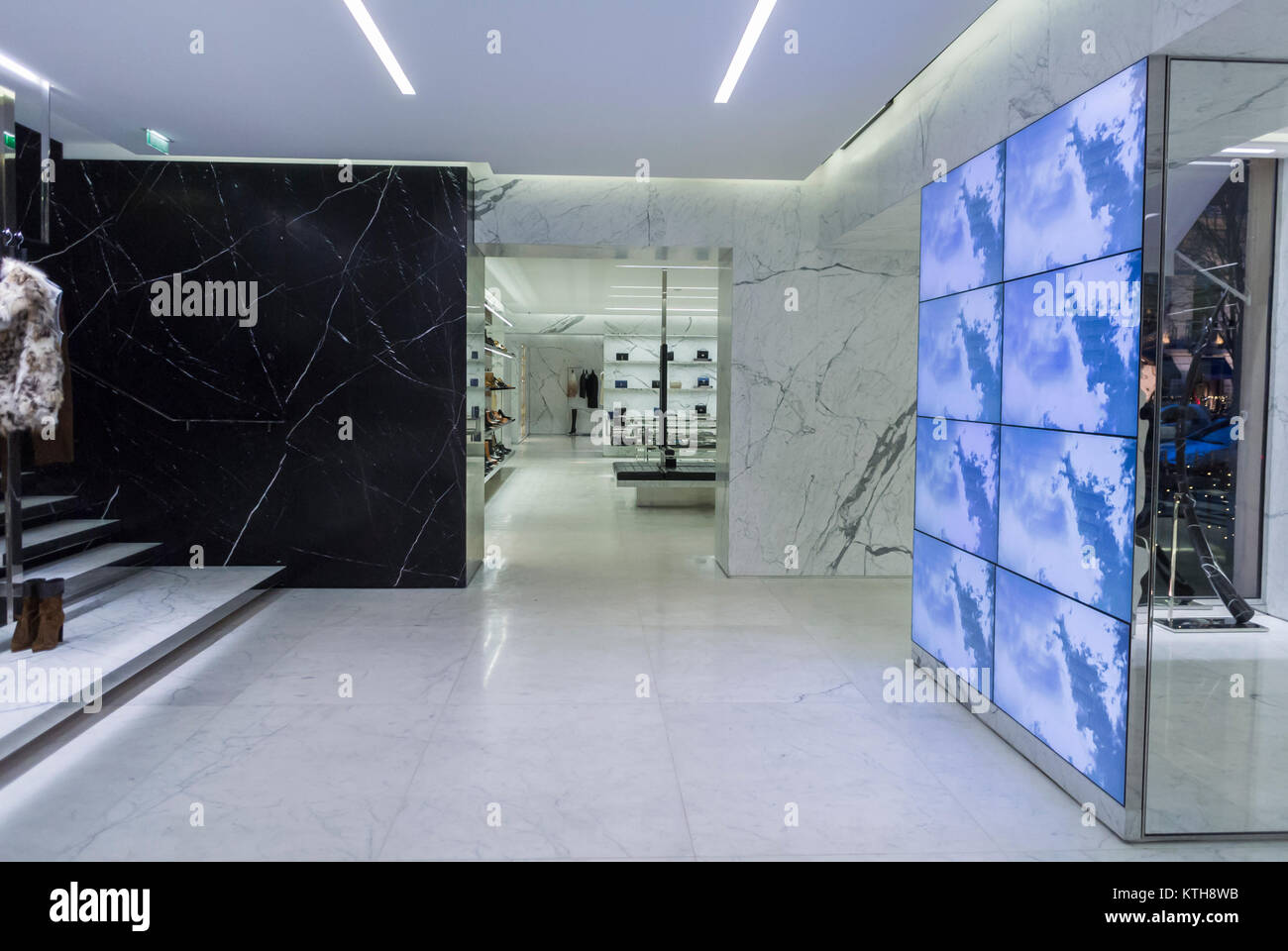 Yves saint laurent paris shop hi-res stock photography and images - Alamy