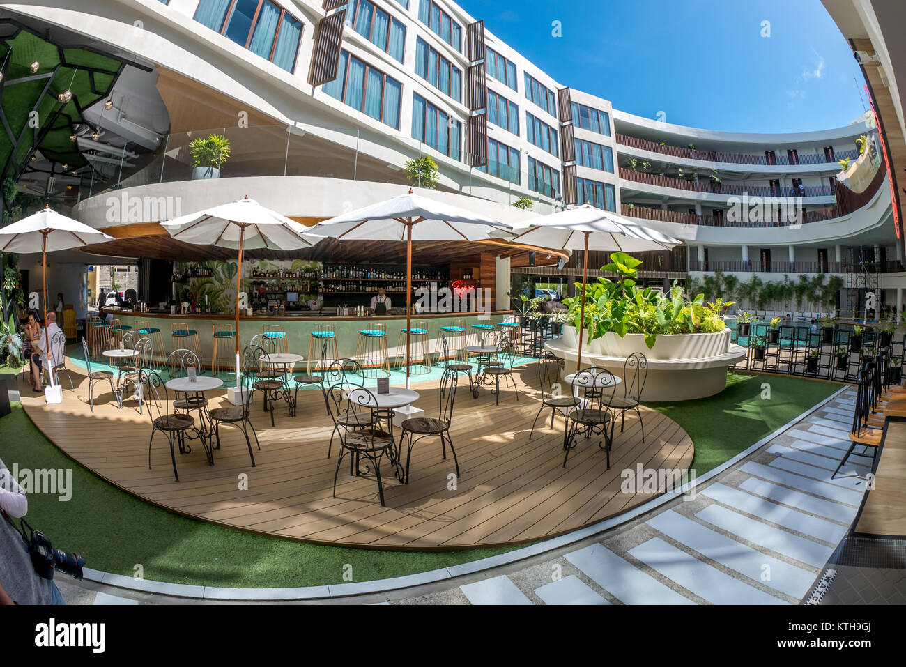 Nov 20, 2017 food court in Station X, Boracay , Philippines Stock Photo ...