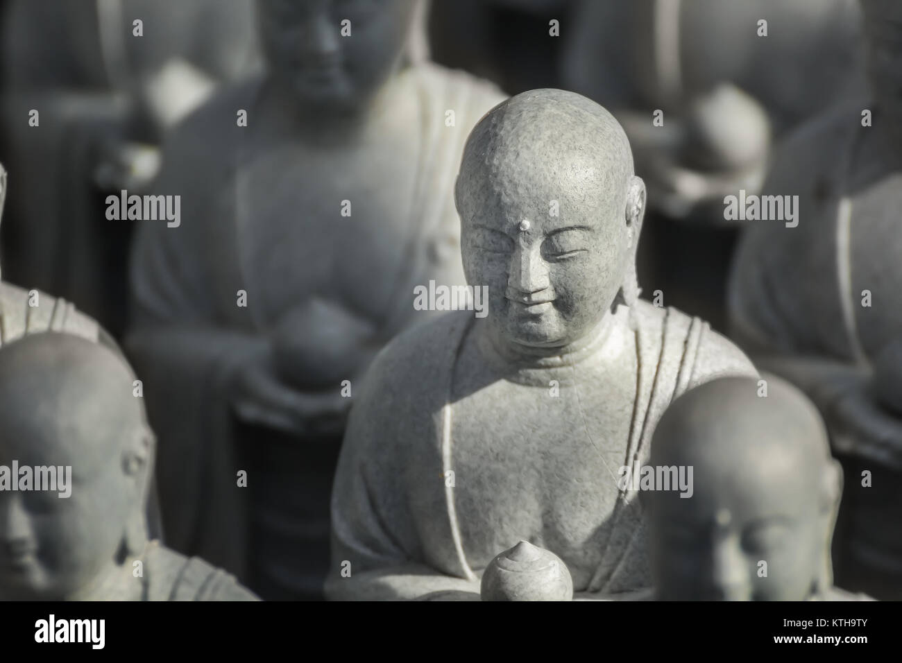 Small Jizo Statues at Hase-dera Temple in kama Kura KAMAKURA, JAPAN ...