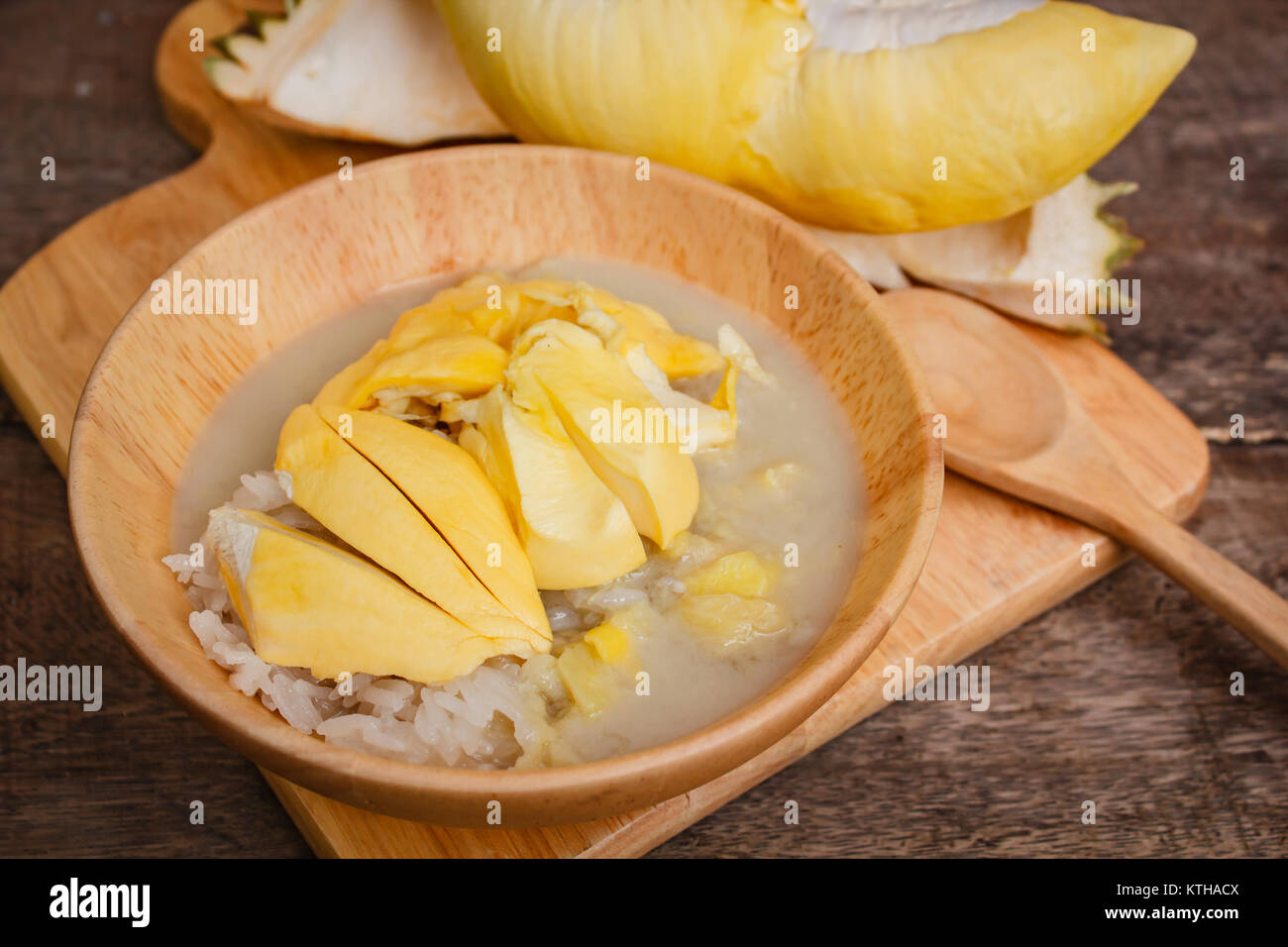 Durian sticky rice hi-res stock photography and images - Alamy
