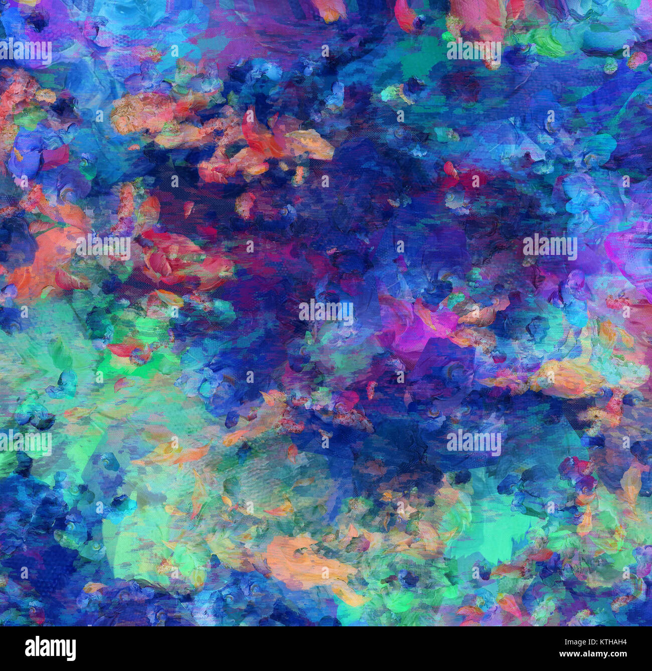 Colorful Abstract Painting. 3D rendering Stock Photo - Alamy