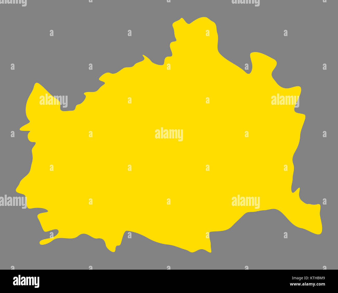 Map of Vienna Stock Photo - Alamy