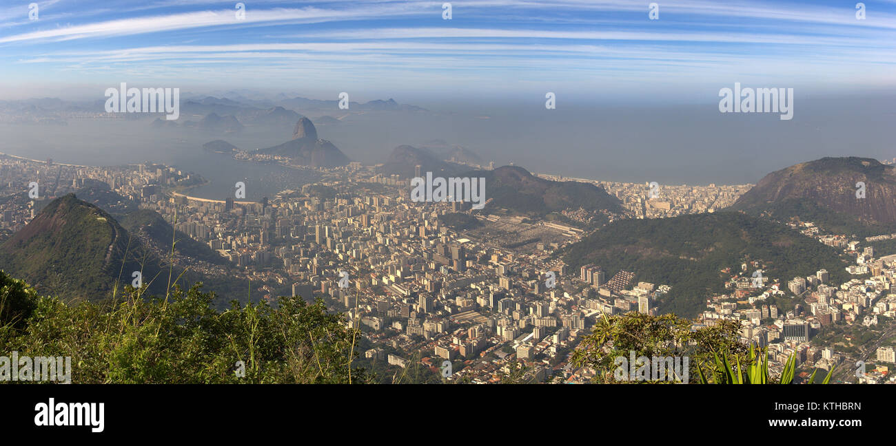 Panoramic view rio hi-res stock photography and images - Alamy