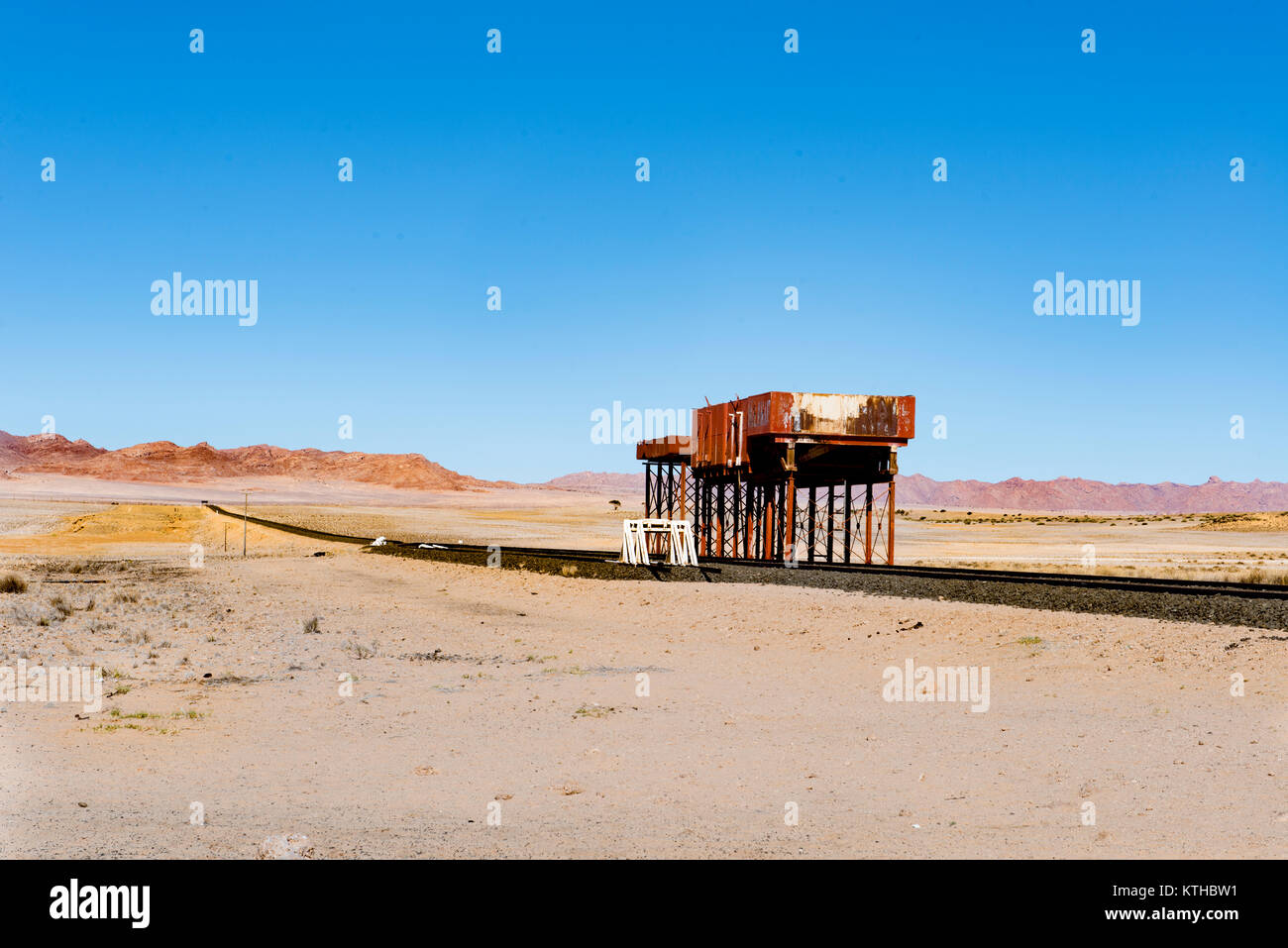 Namibian rail track hi-res stock photography and images - Alamy