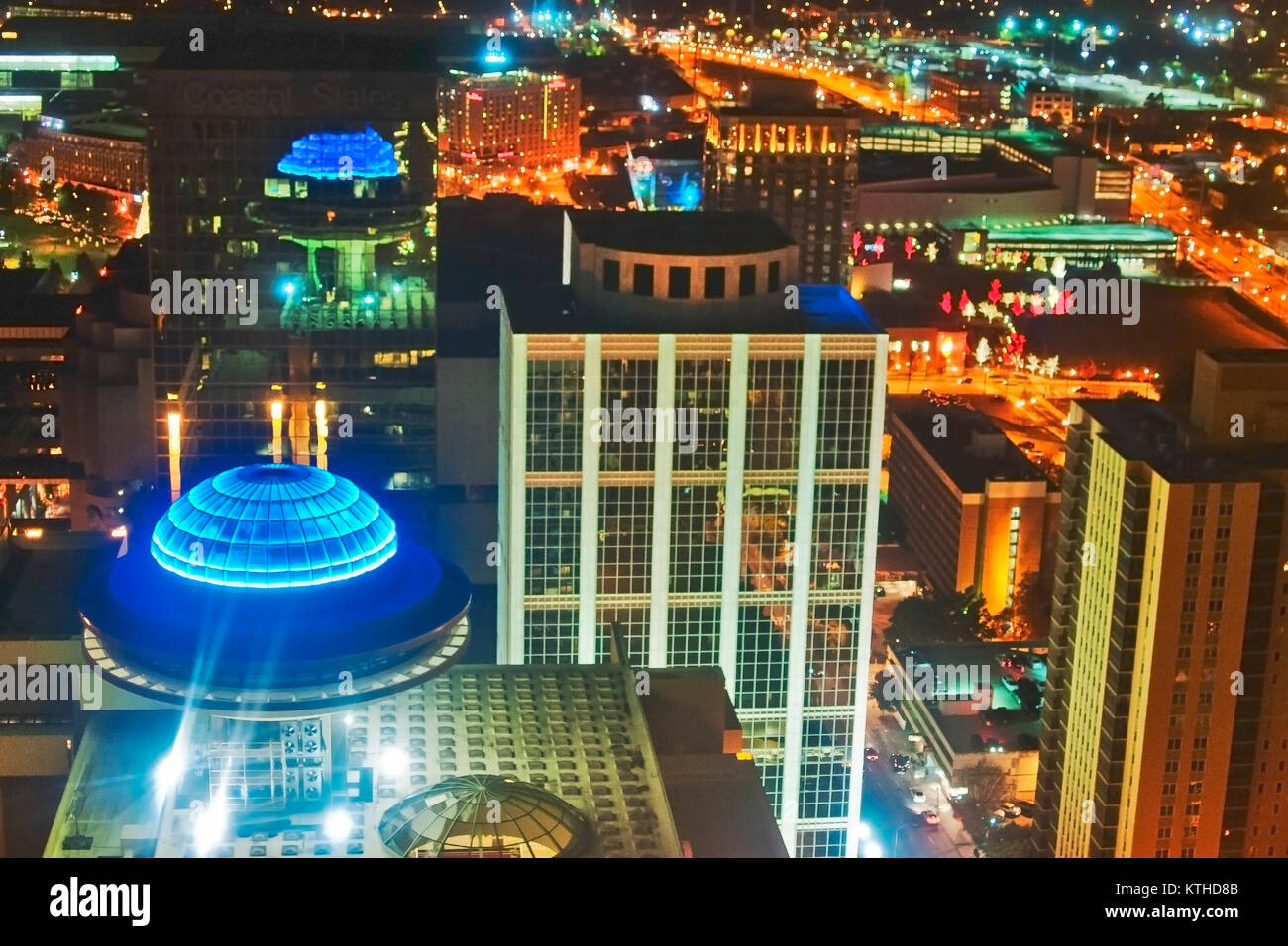 View from hotel window night hi-res stock photography and images - Alamy