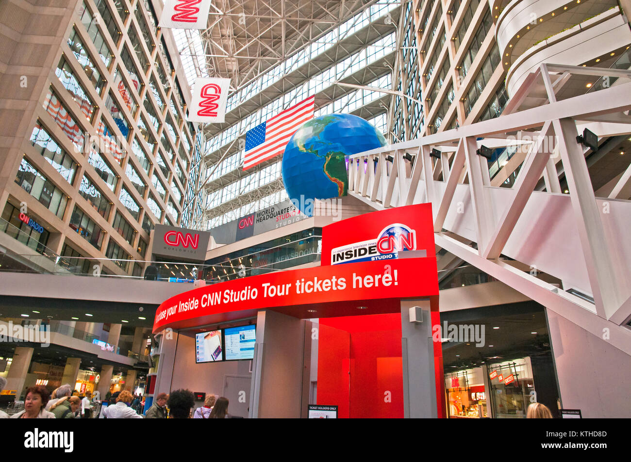 CNN studio, Atlanta, Georgia, USA Stock Photo - Alamy