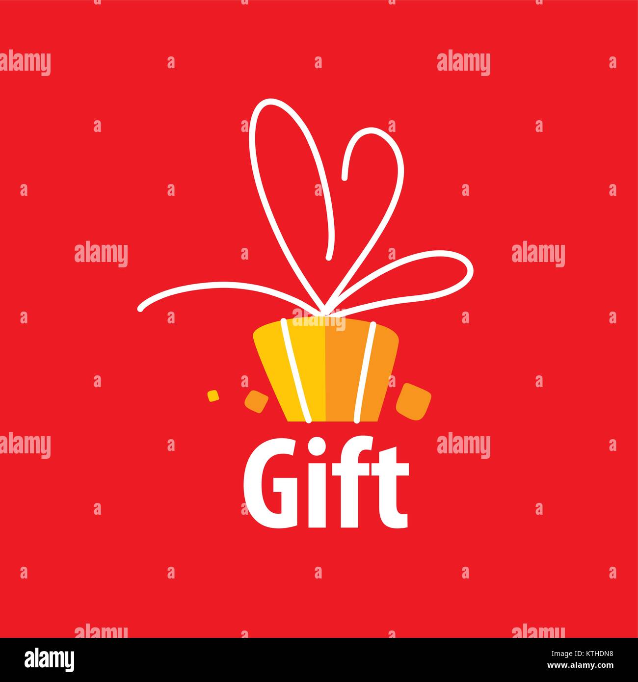 vector logo gift Stock Vector Image & Art - Alamy