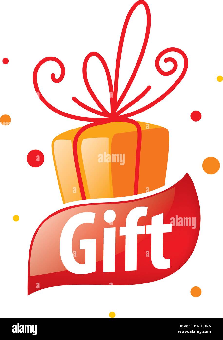vector logo gift Stock Vector Image & Art - Alamy