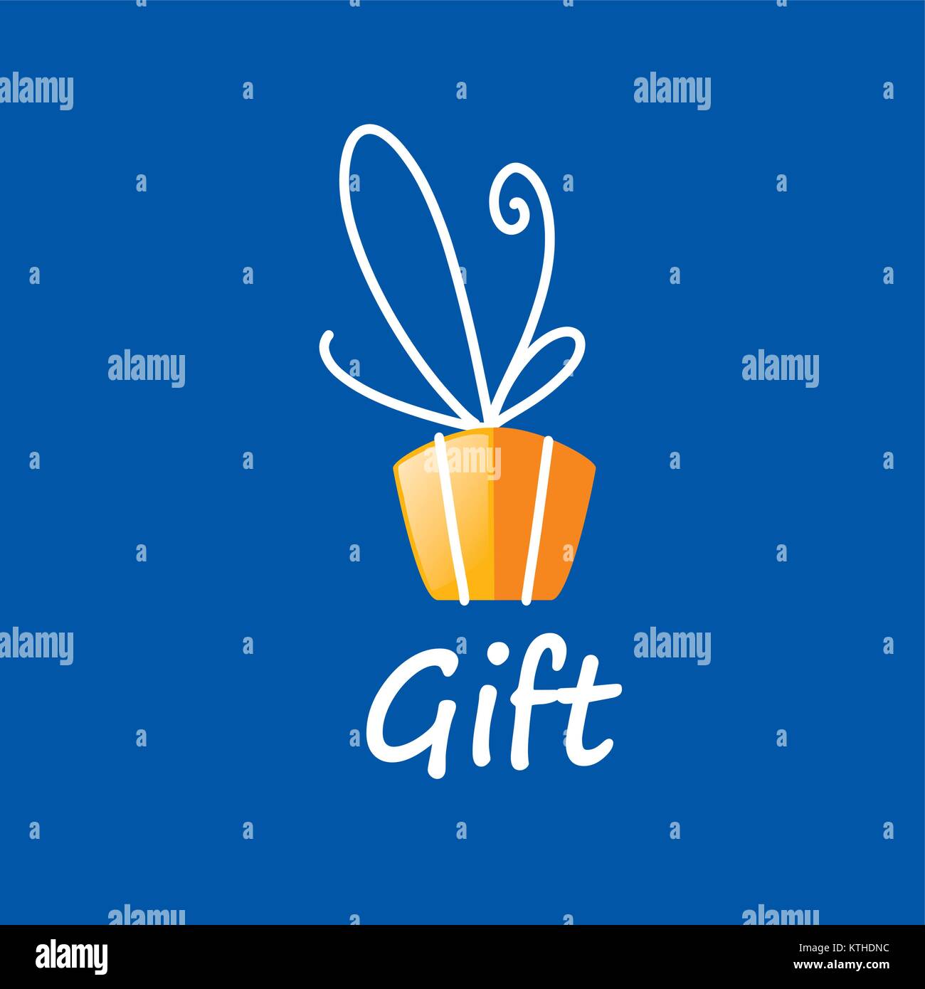vector logo gift Stock Vector Image & Art - Alamy