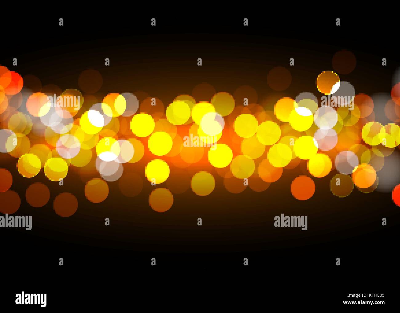 Golden blur bokeh abstract Stock Vector Images - Alamy