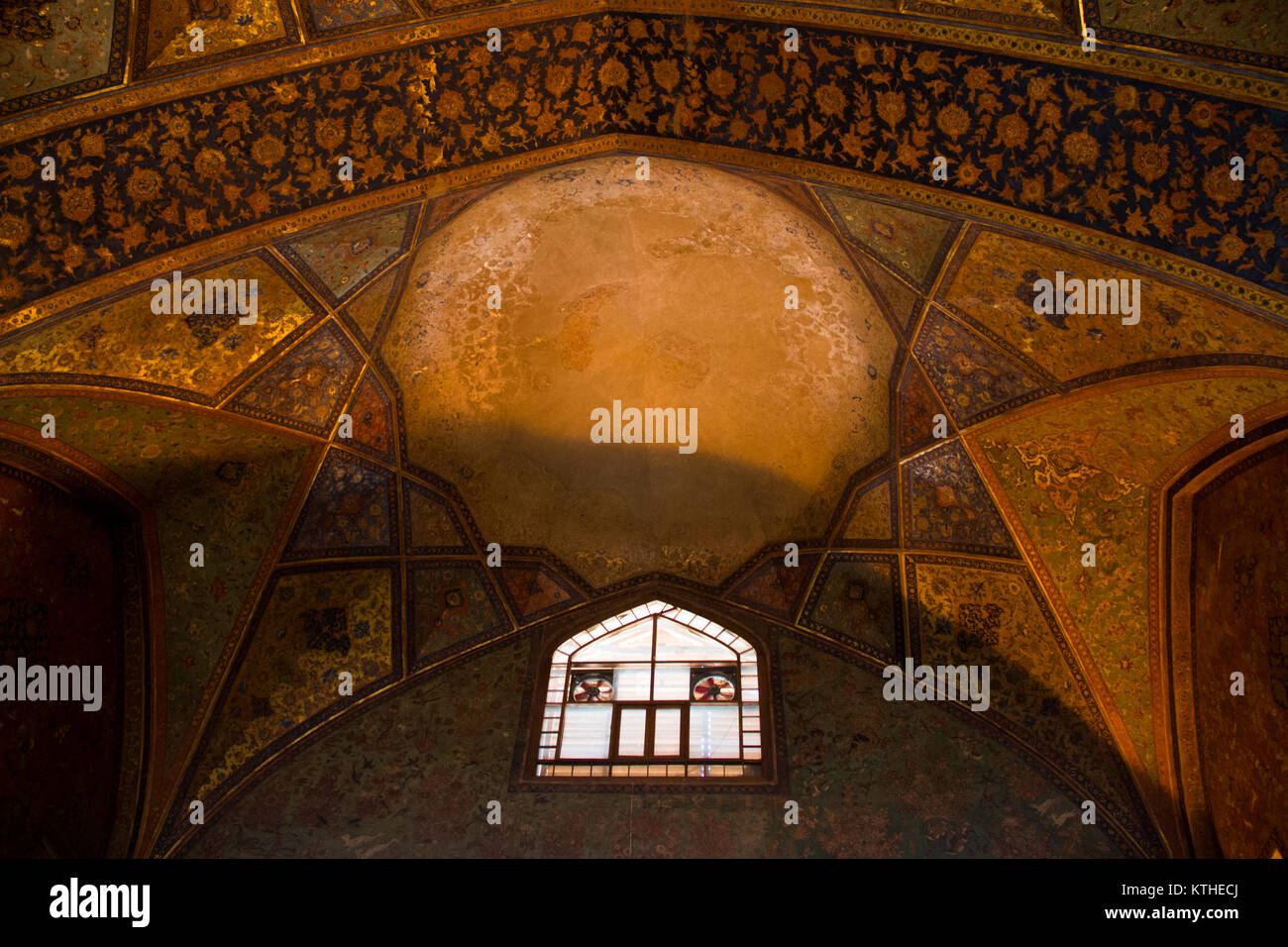 The magnificent Hasht Behesht palace from the Safavid era with a ...