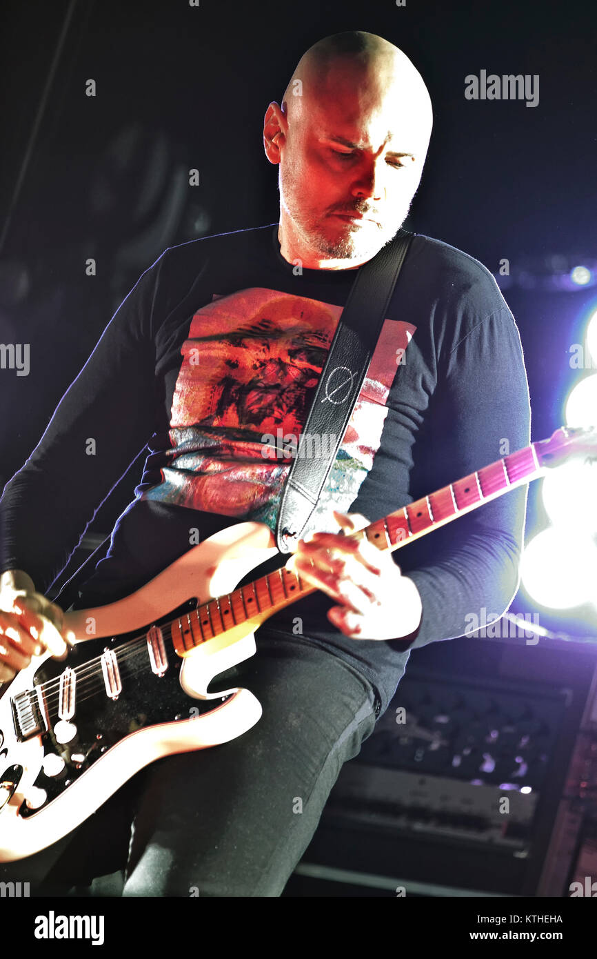 The American alternative rock band The Smashing Pumpkins performs a ...