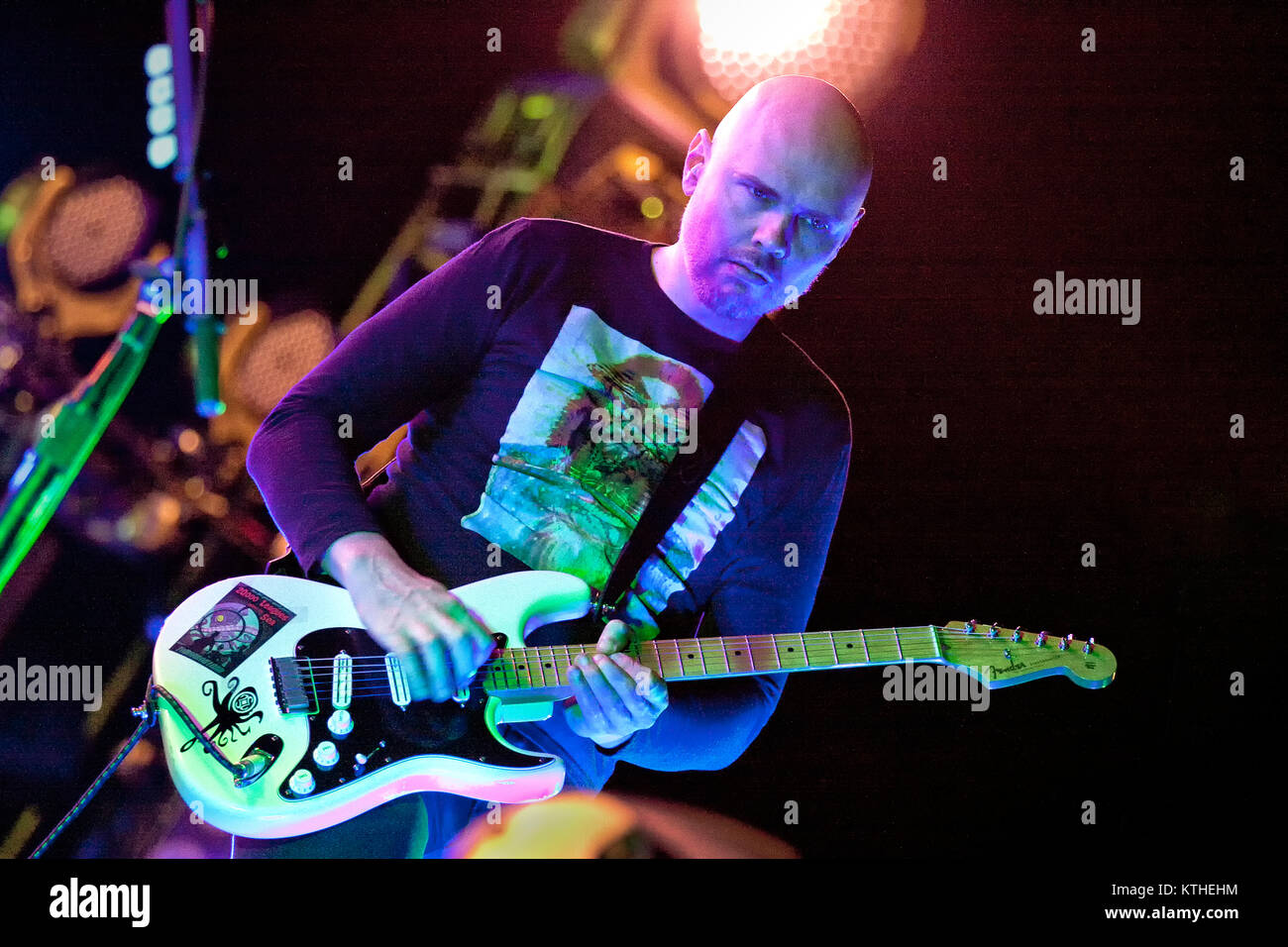 The American alternative rock band The Smashing Pumpkins performs a ...
