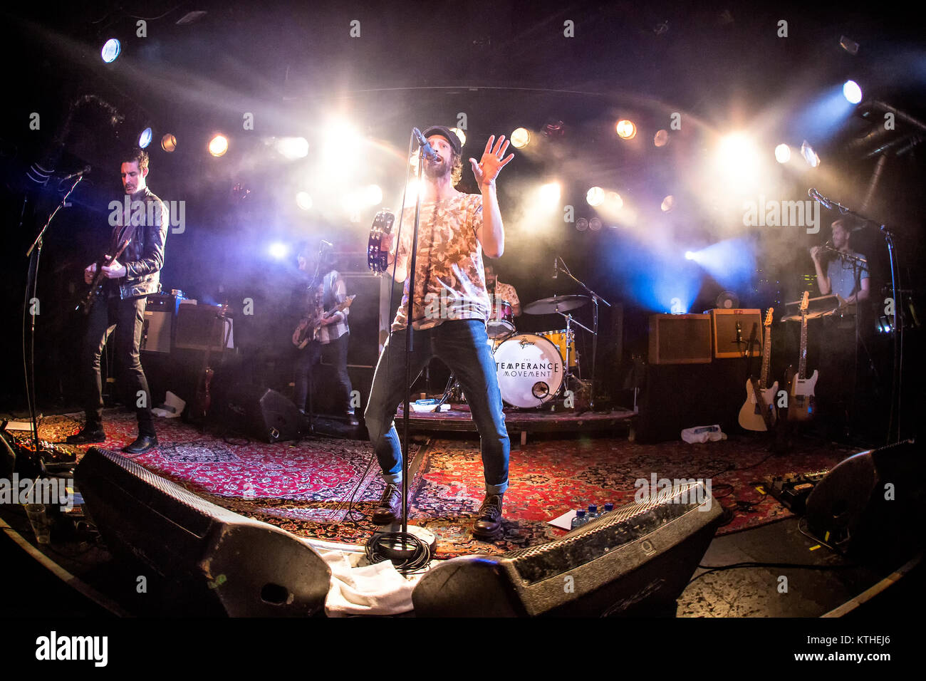 The British blues-rock band The Temperance Movement performs a live ...