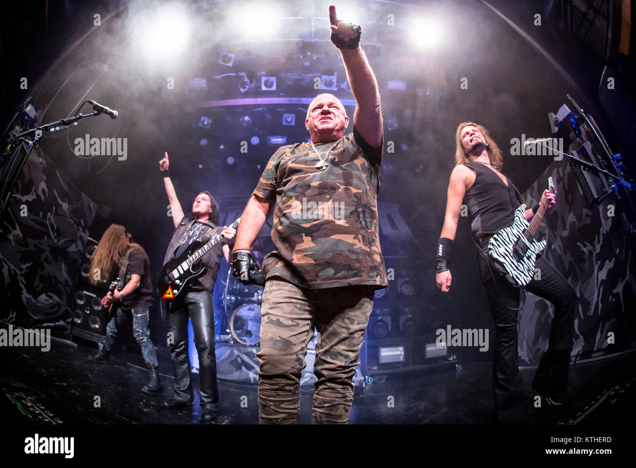 The German heavy metal band U.D.O. performs a live concert at Union ...