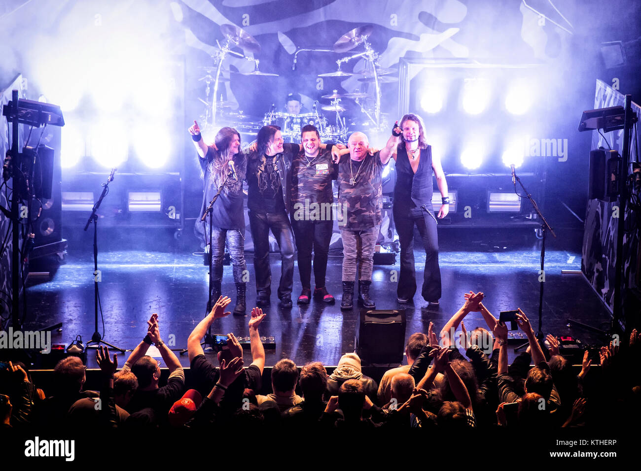 The German heavy metal band U.D.O. performs a live concert at Union ...