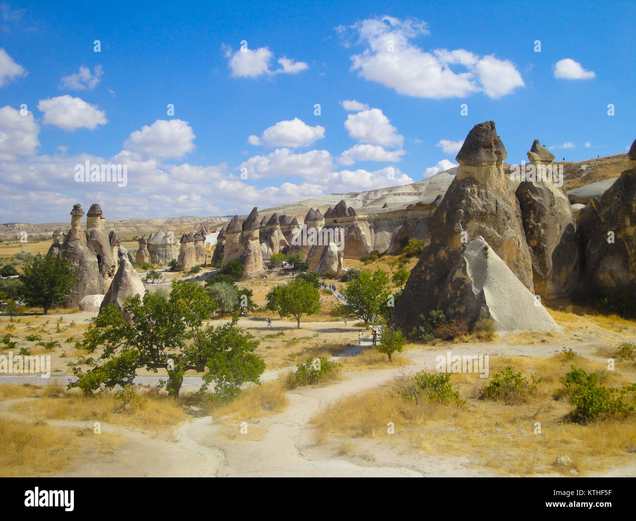 Cappadocia landscape, sandstone rocks in Turkey Stock Photo - Alamy