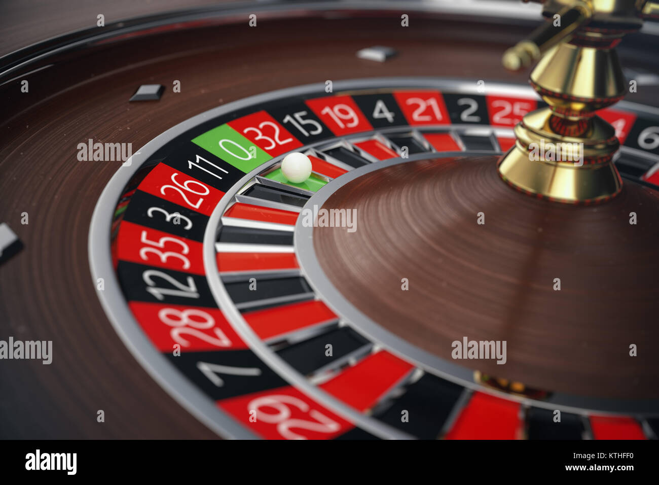 3D Rendering Casino Roulette concept. Gambling table in luxury casino ...
