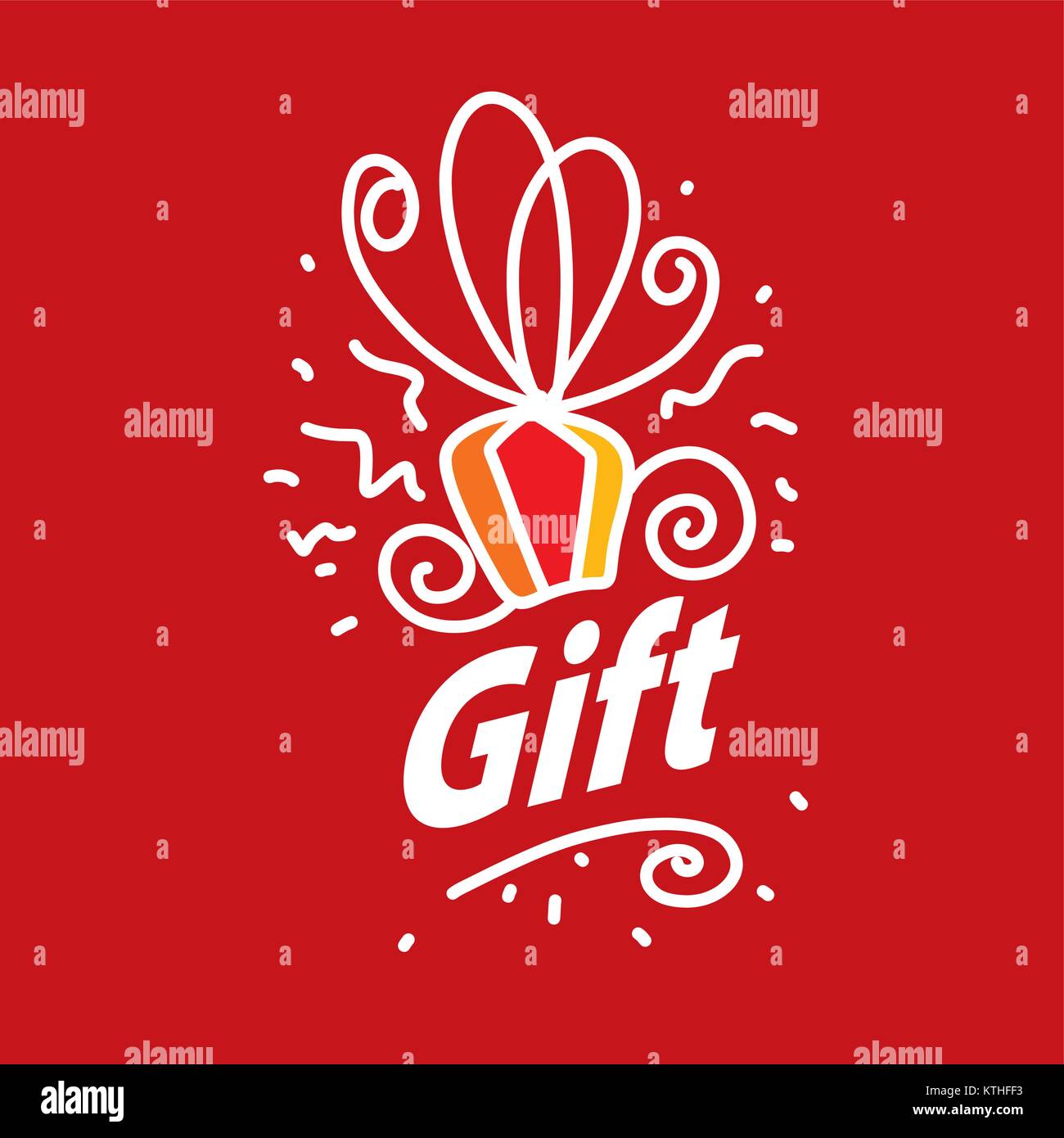 vector logo gift Stock Vector Image & Art - Alamy