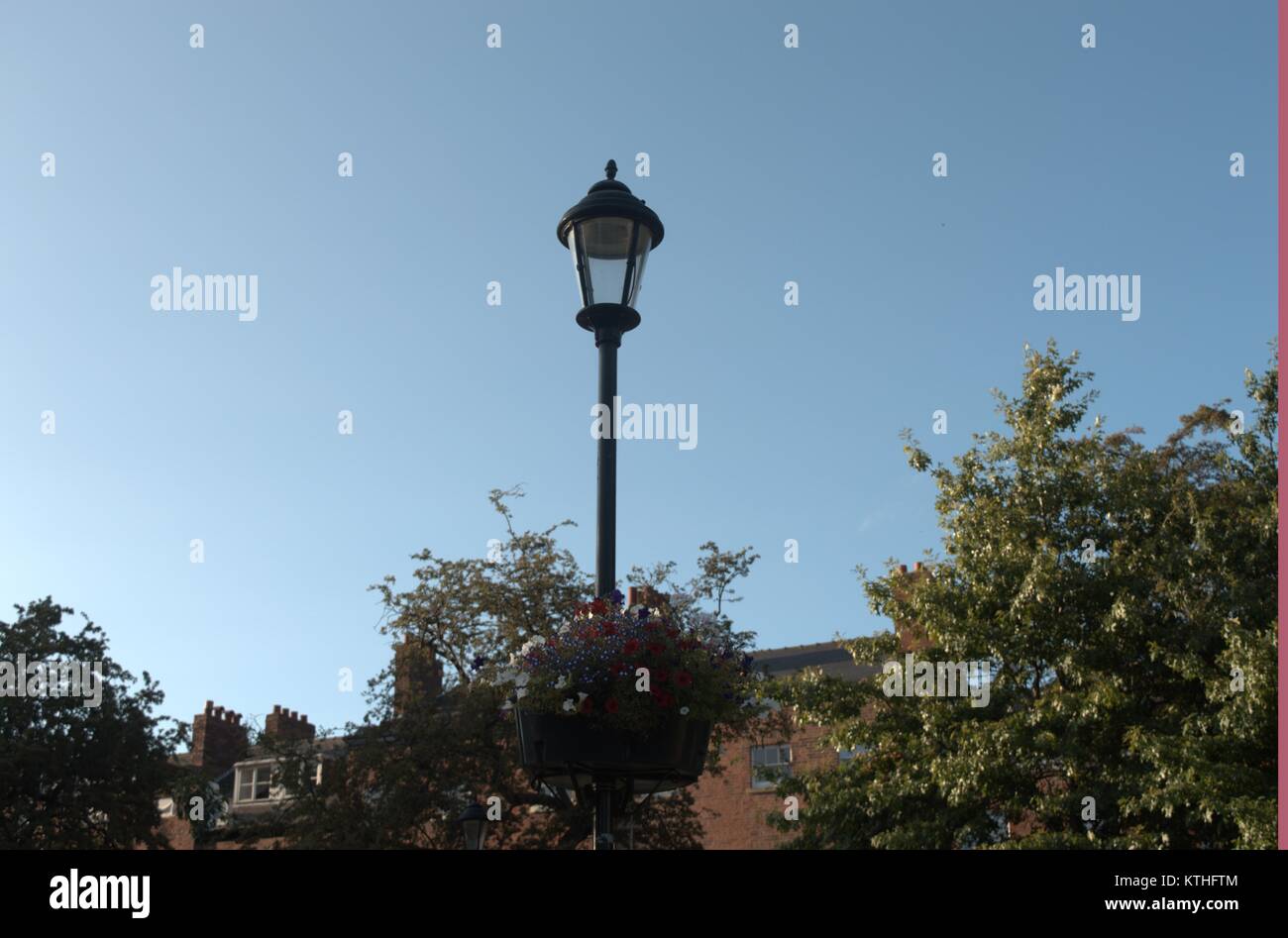 street light in park Stock Photo - Alamy