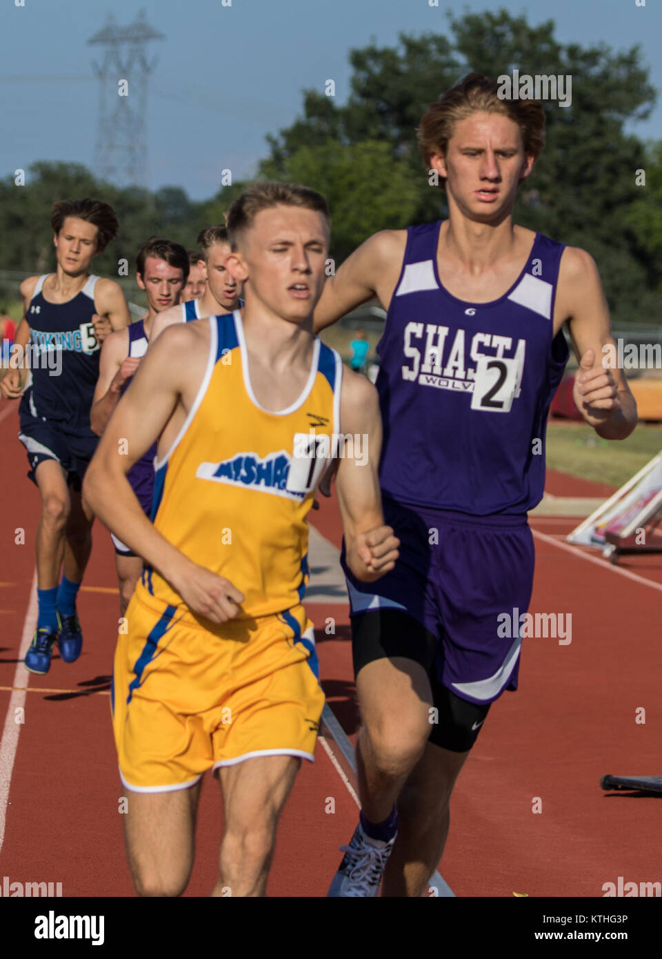 Track and field action during the Northern Section Finals in Cottonwood ...