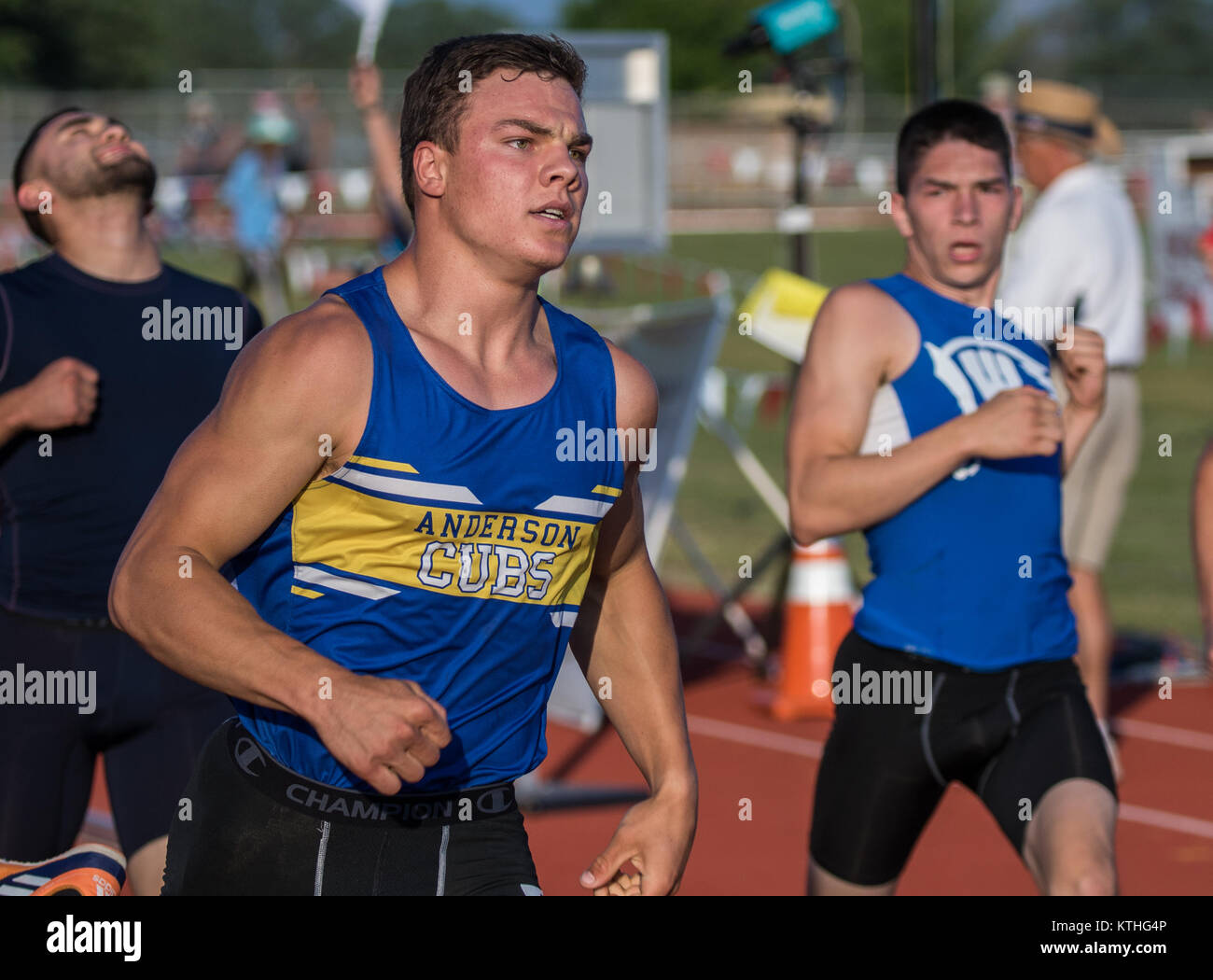 Track and field action during the Northern Section Finals in Cottonwood ...