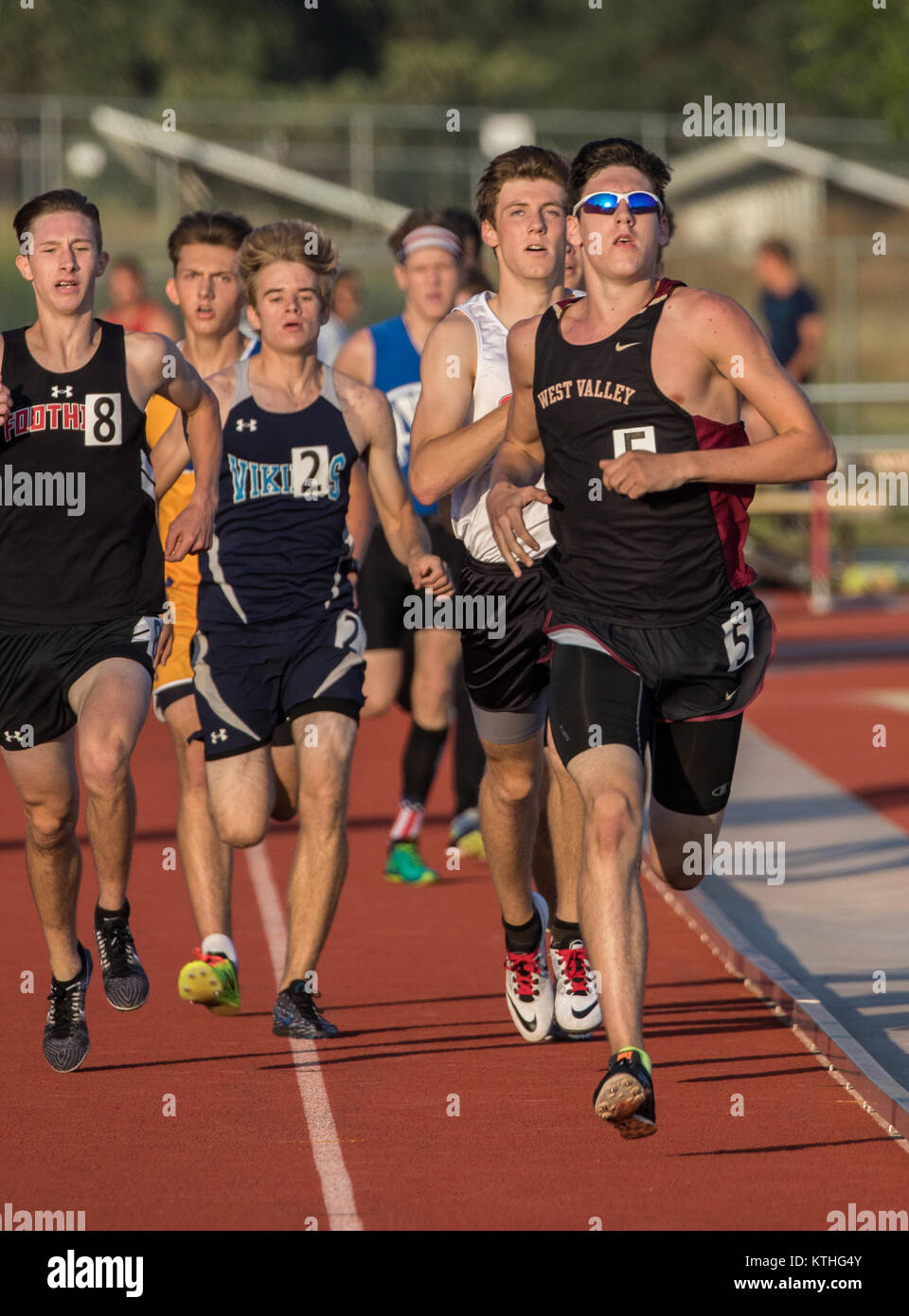Track and field action during the Northern Section Finals in Cottonwood ...