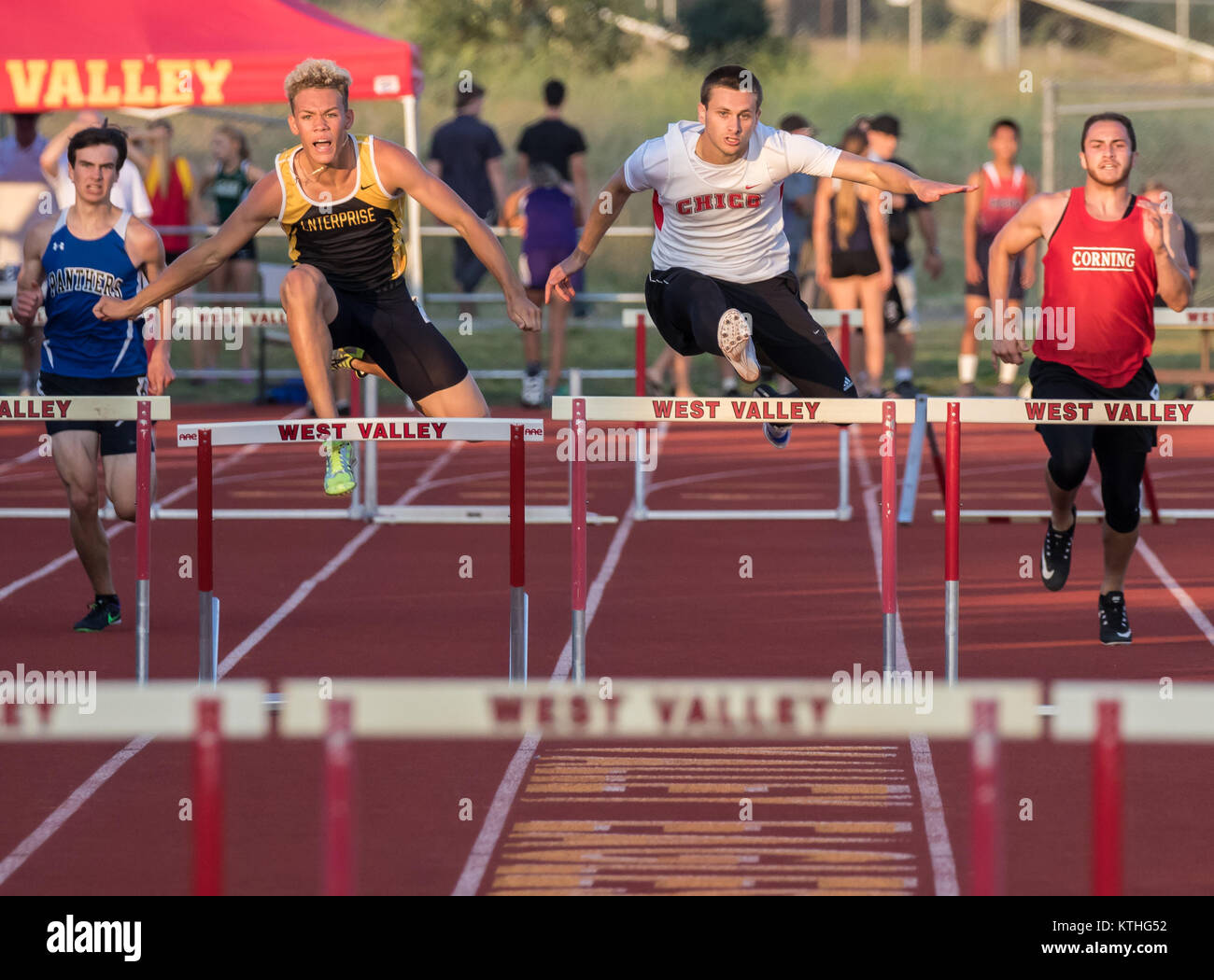 Track and field action during the Northern Section Finals in Cottonwood ...