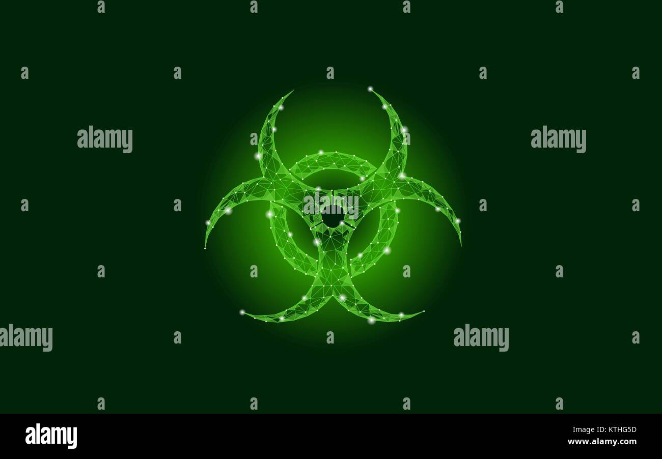 Toxic biohazard image line - toostamp