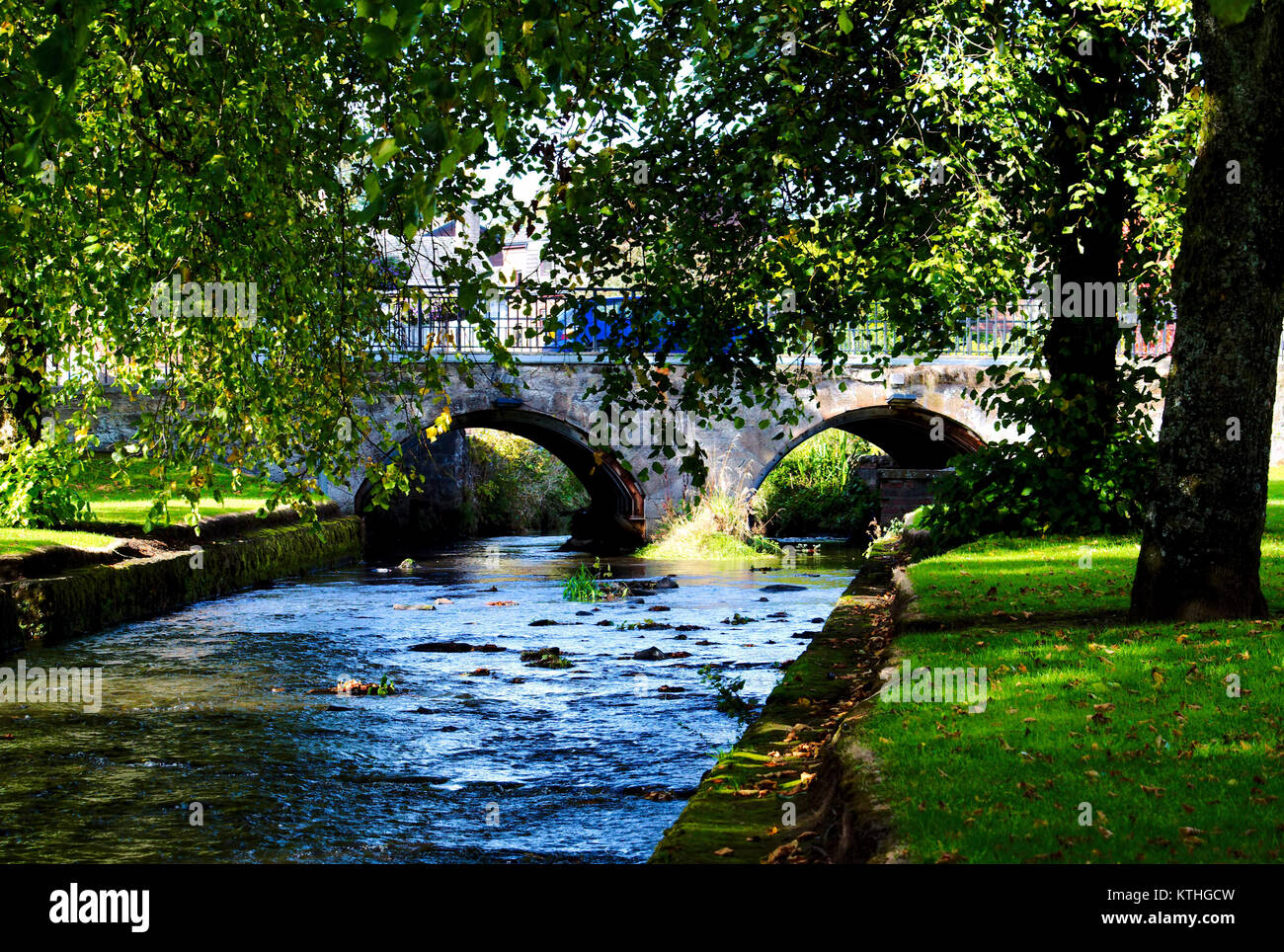 Double arch bridge Stock Photo - Alamy
