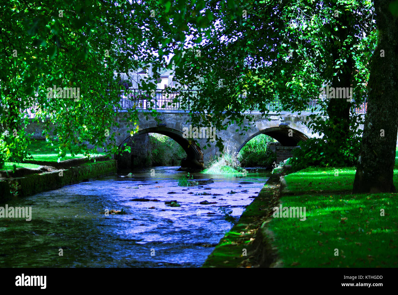 Double arch bridge Stock Photo - Alamy