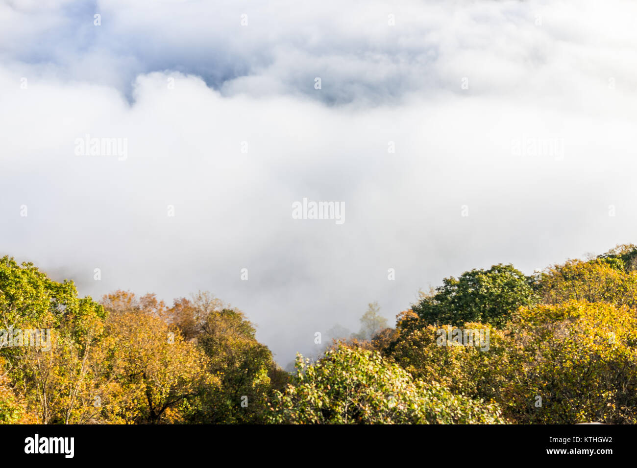 Mist blanketing the landscape hi-res stock photography and images - Alamy