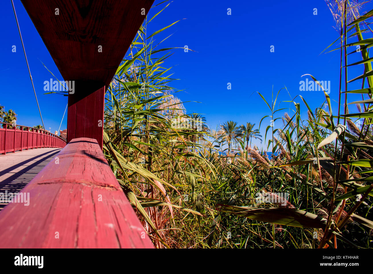 Red bridge marbella spain hi-res stock photography and images - Alamy