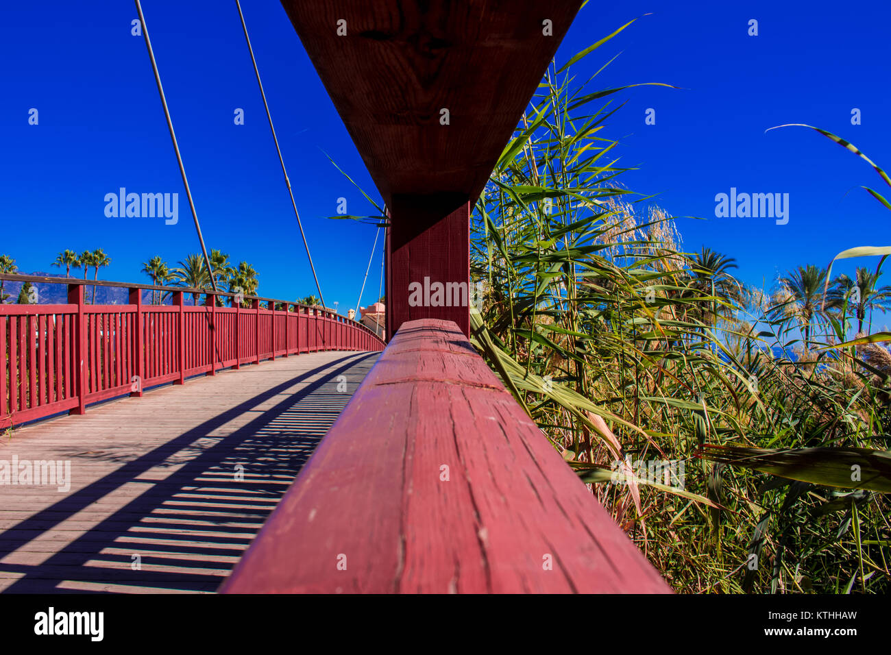Red bridge marbella spain hi-res stock photography and images - Alamy