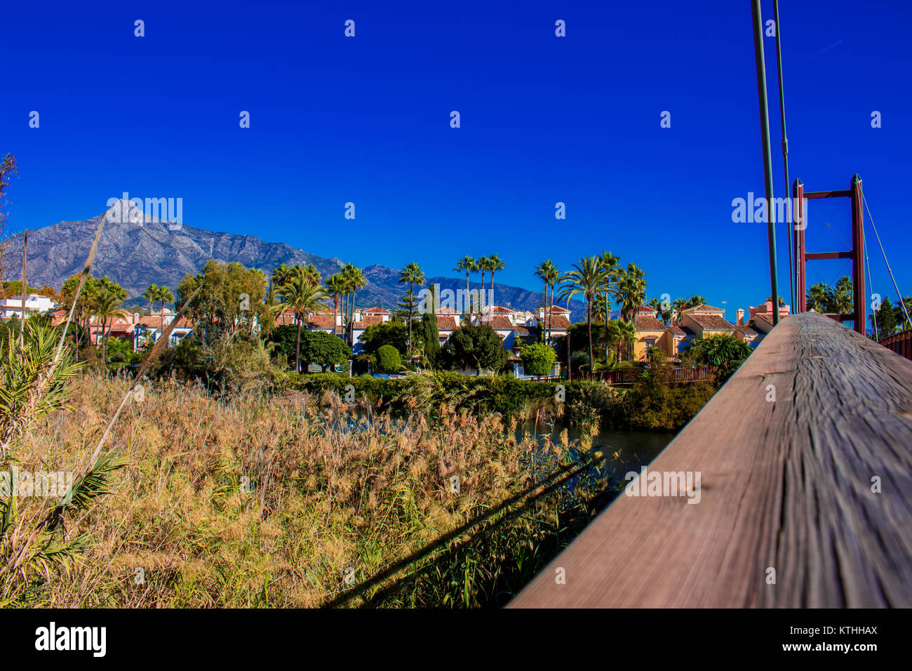 Bridge. Puerto Banus, Marbella, Costa del Sol, Andalusia, Spain Stock ...