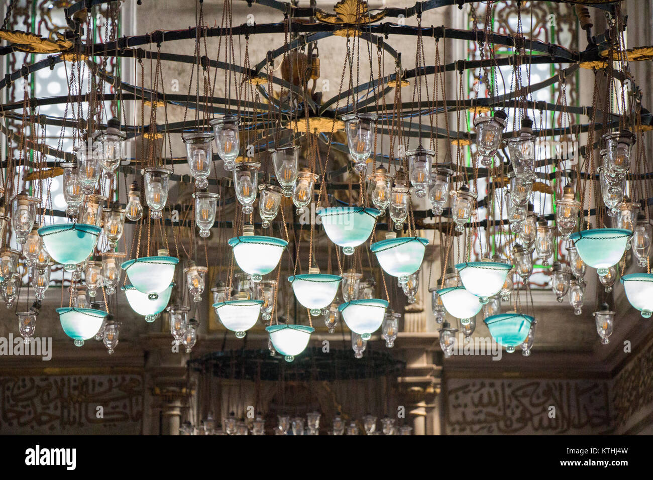 Ottoman style ceiling lamps for interior decoration Stock Photo - Alamy