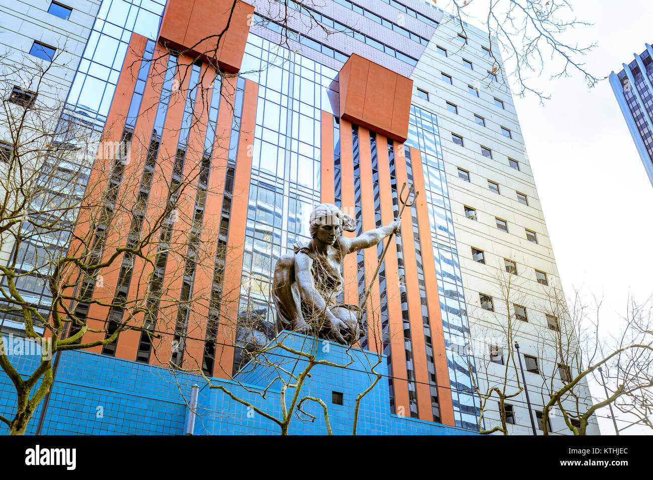 Portlandia statue hi-res stock photography and images - Alamy