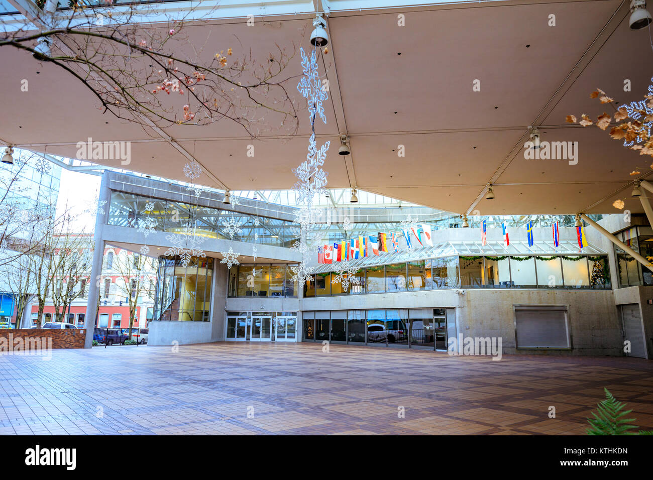 Portland, United States - Dec 19, 2017 : The building of World Trade ...