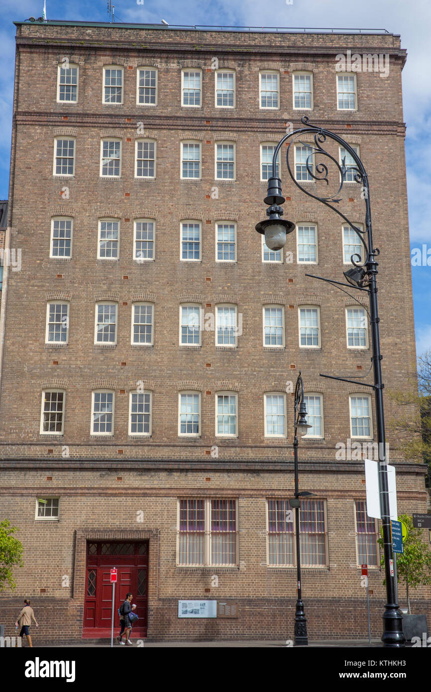 The Rocks area of Sydney and its historic architecture,Australia Stock ...
