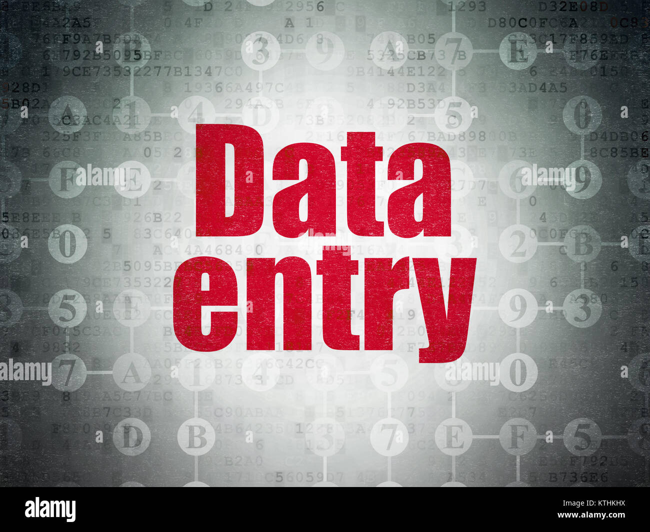 Data concept: Data Entry on Digital Data Paper background Stock Photo ...