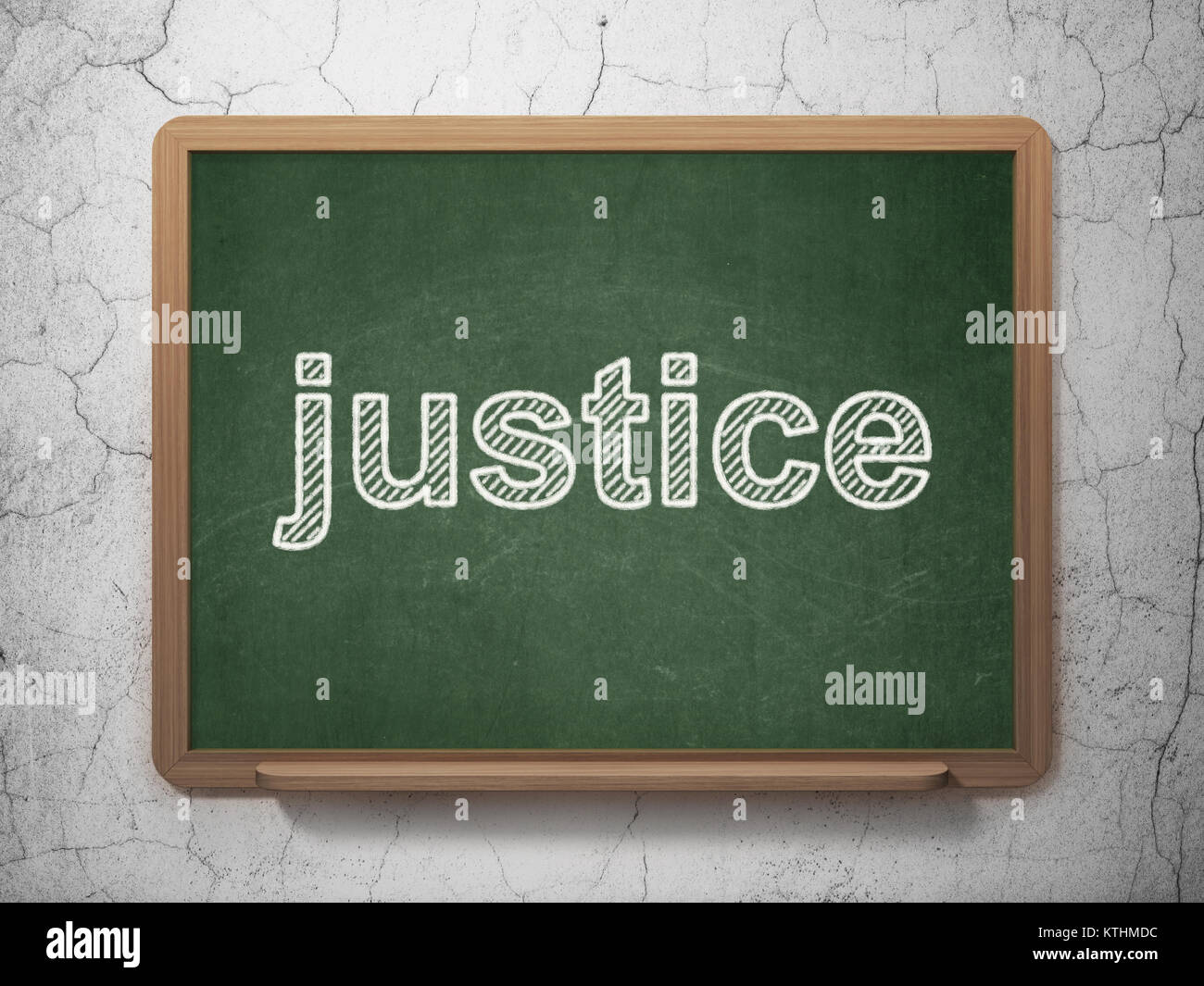 Law concept: Justice on chalkboard background Stock Photo - Alamy