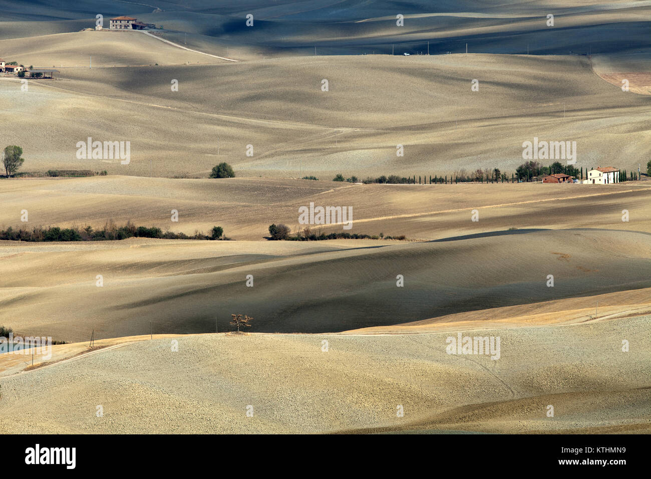 The landscape of the Tuscany. Italy Stock Photo - Alamy