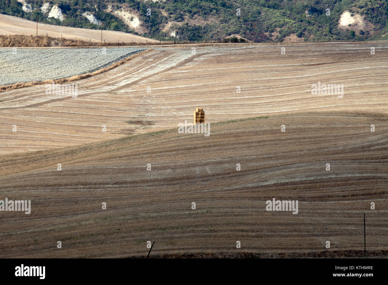 The landscape of the Tuscany. Italy Stock Photo - Alamy