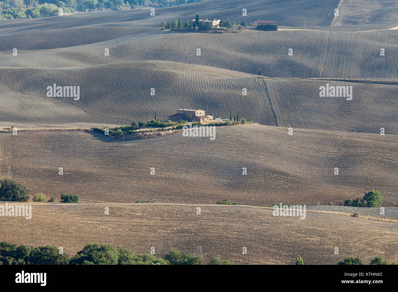 The landscape of the Tuscany. Italy Stock Photo - Alamy