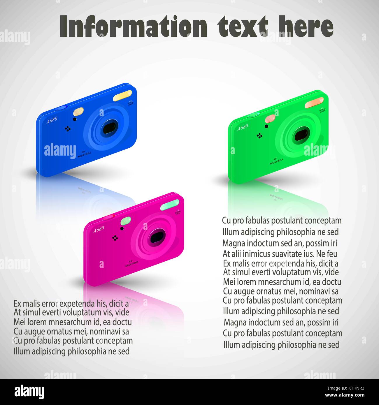 Cameras vector vectors hi-res stock photography and images - Alamy