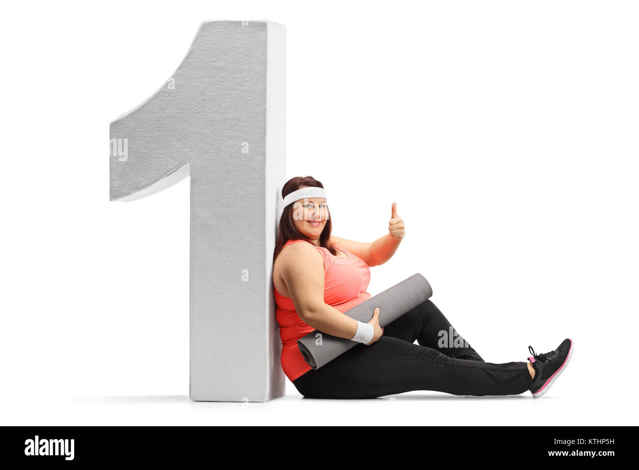 Woman number 1 hand gesture hi-res stock photography and images - Alamy