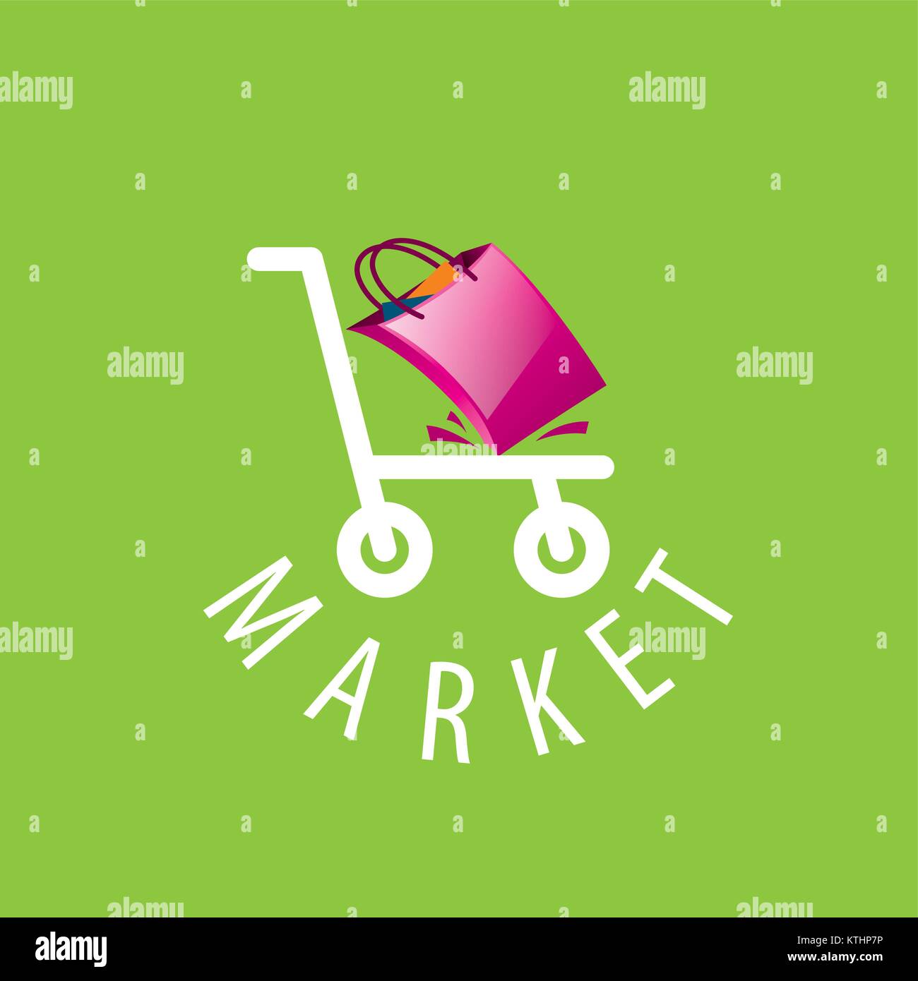 Vector logo template for shopping. Concepts and ideas Stock Vector ...